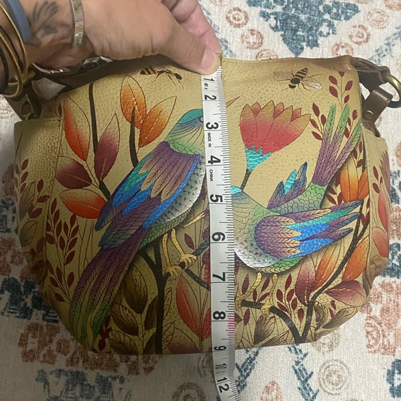 Anuschka | Bags | Anuschka Bird And Bees Bag | Poshmark